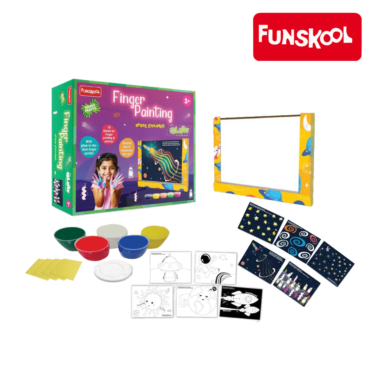 Funskool Finger Painting Space Explorer, Ages 3+ – ABC TOYS