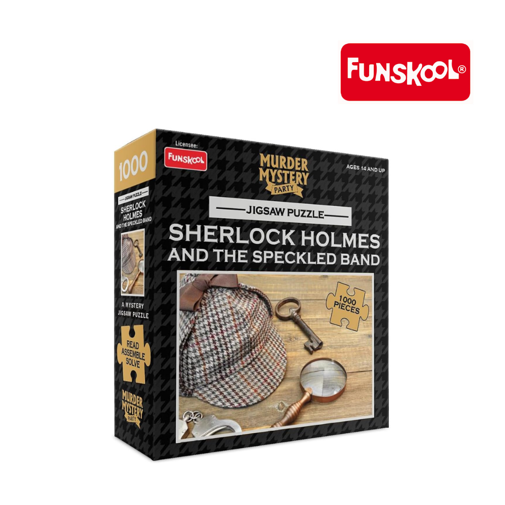 Funskool Sherlock Holmes Puzzle 14+ (9600800) (Damaged Box) – ABC TOYS