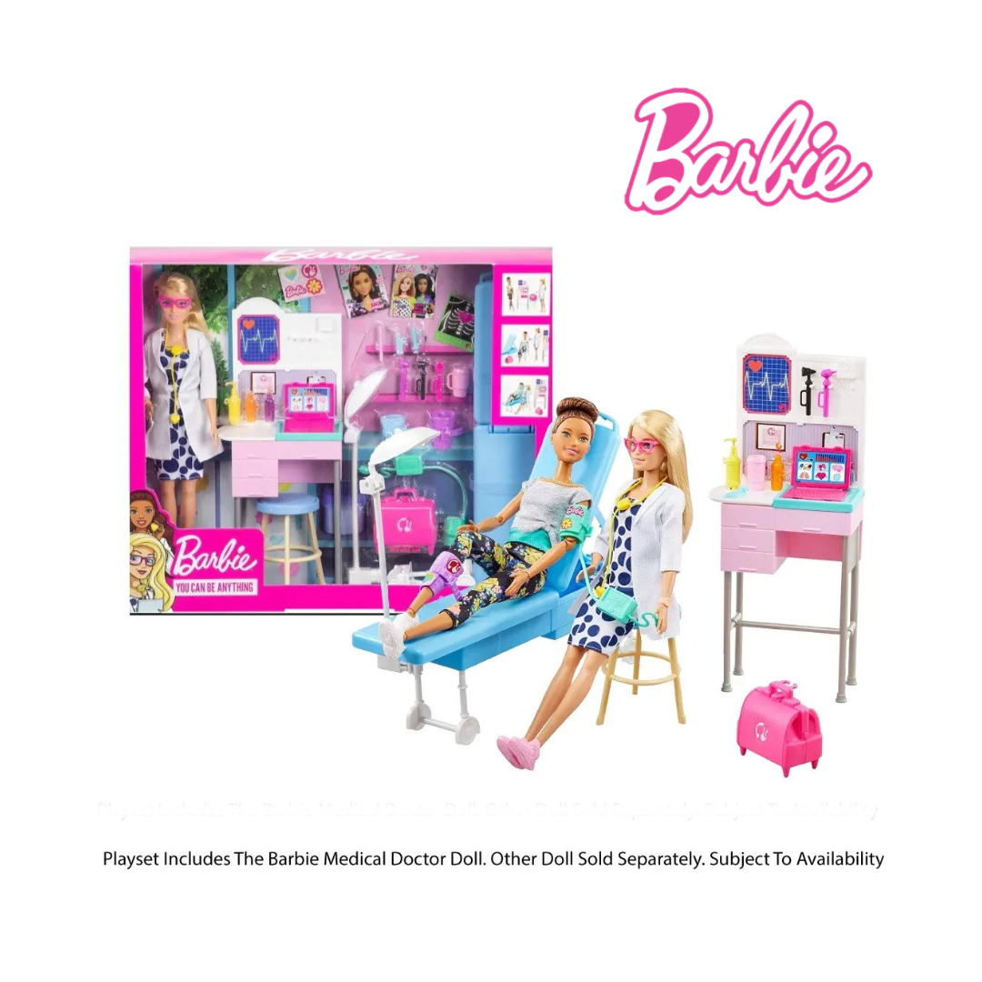 Barbie GWV01 Medical Doctor Doll & Playset – ABC TOYS