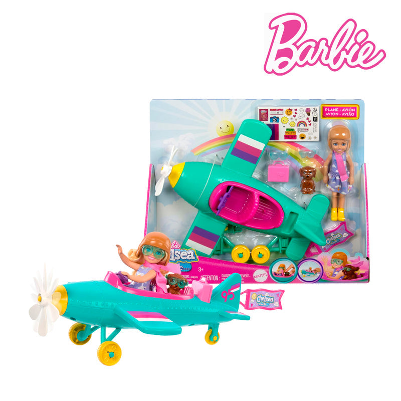 Barbie HTK38 Chelsea Can Be… Plane Doll & Playset, Ages 3+ – ABC TOYS
