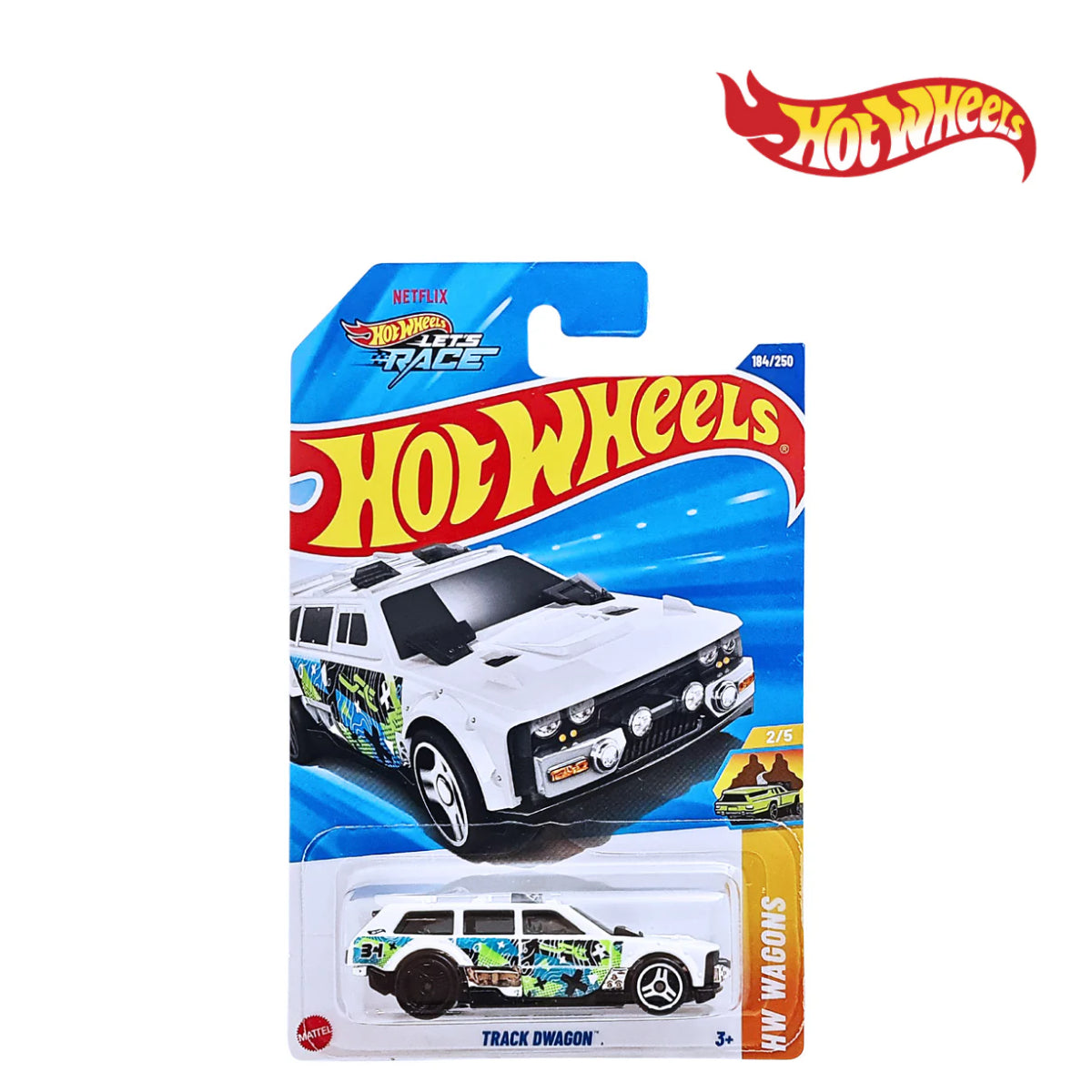 Hot Wheels JBB10 Track Dwagon Let’s Race Long Card, Ages 3+ – ABC TOYS