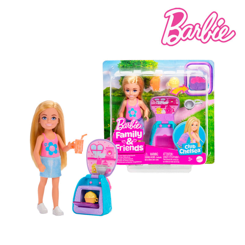 Barbie JBF46 Family & Friends Chelsea Doll And Accessories, Ages 3 ...