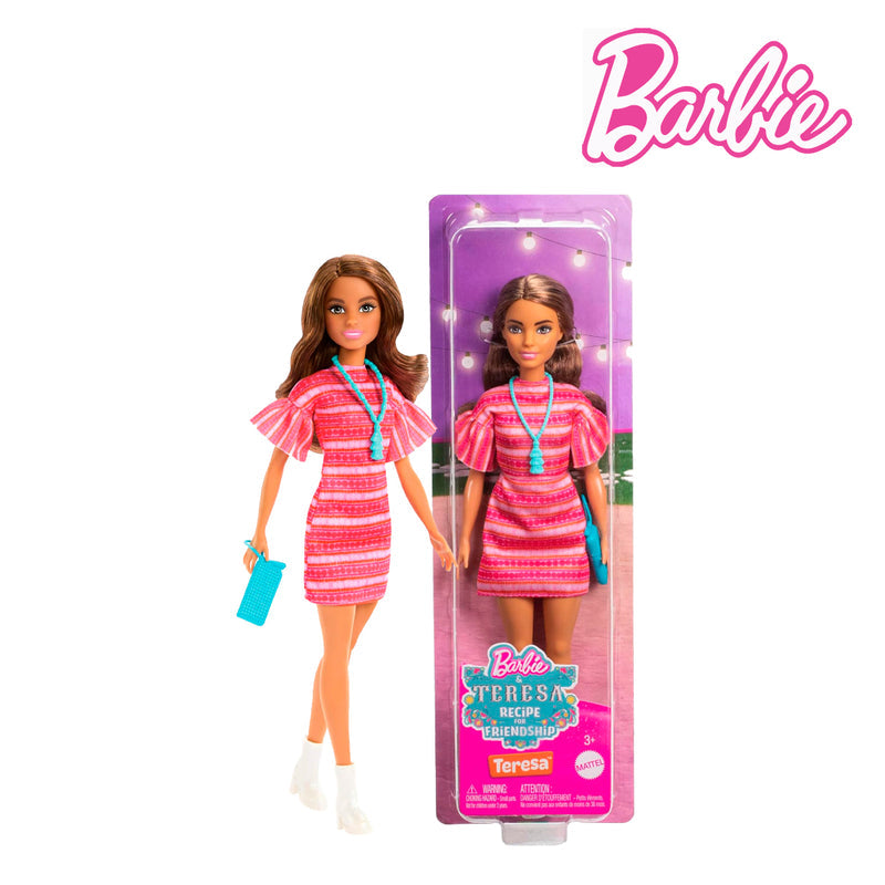Barbie JCT02 Teresa Recipe For Friendship Teresa Fashion Doll, Ages 3 ...