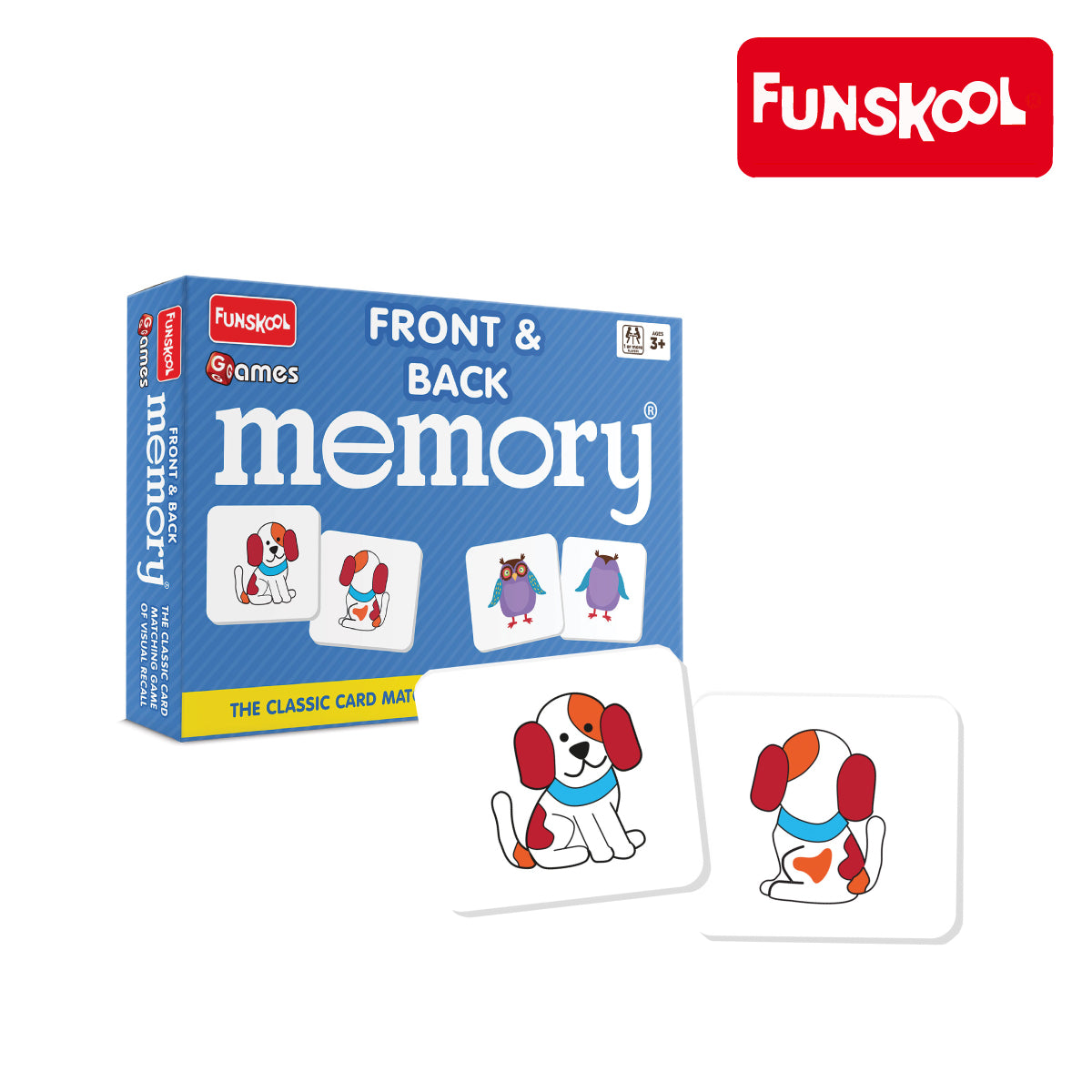 Funskool Memory Front & Back, Ages 3+ – ABC TOYS