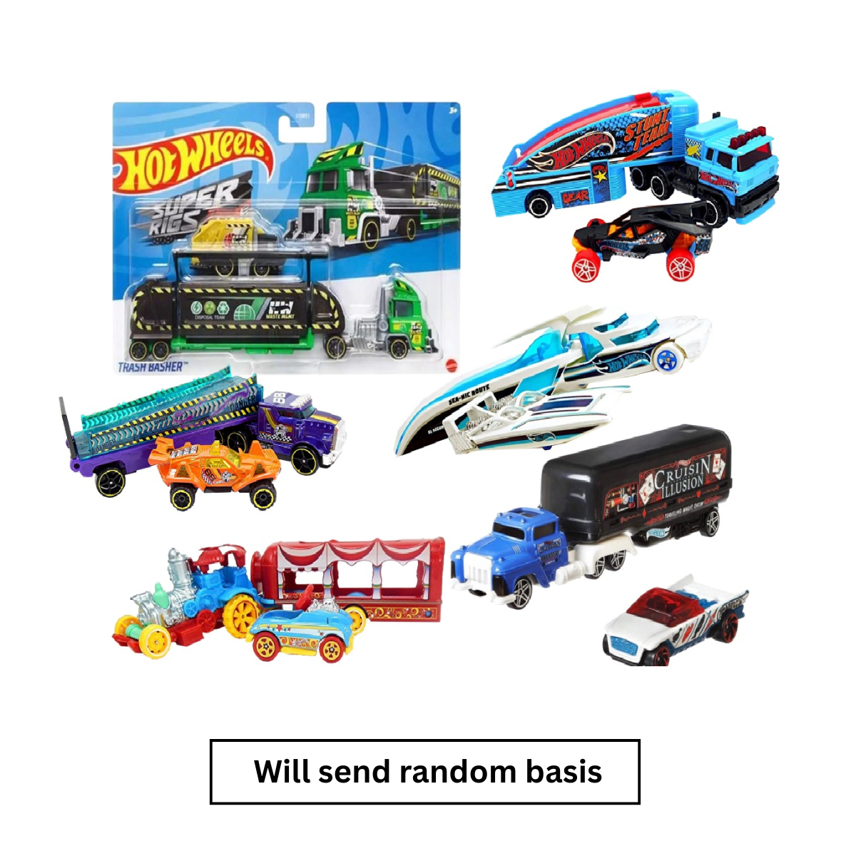Mattel Bdw51 Mid Priced Rig Asst. 2018 (Damaged Box) – ABC TOYS