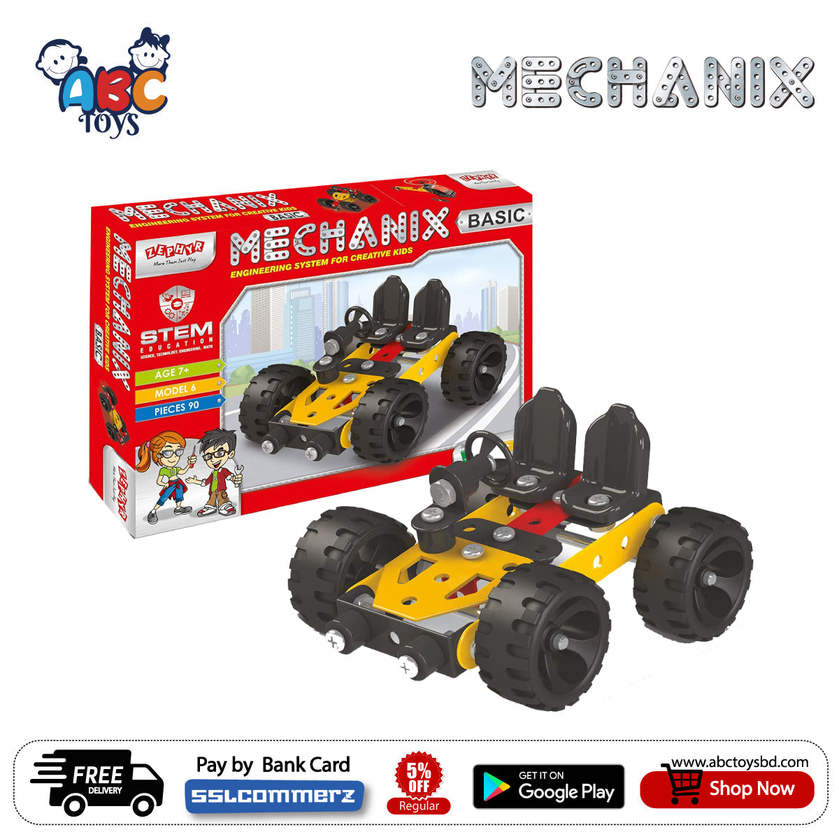 Zephyr 09001 Mechanix – Basic – ABC TOYS
