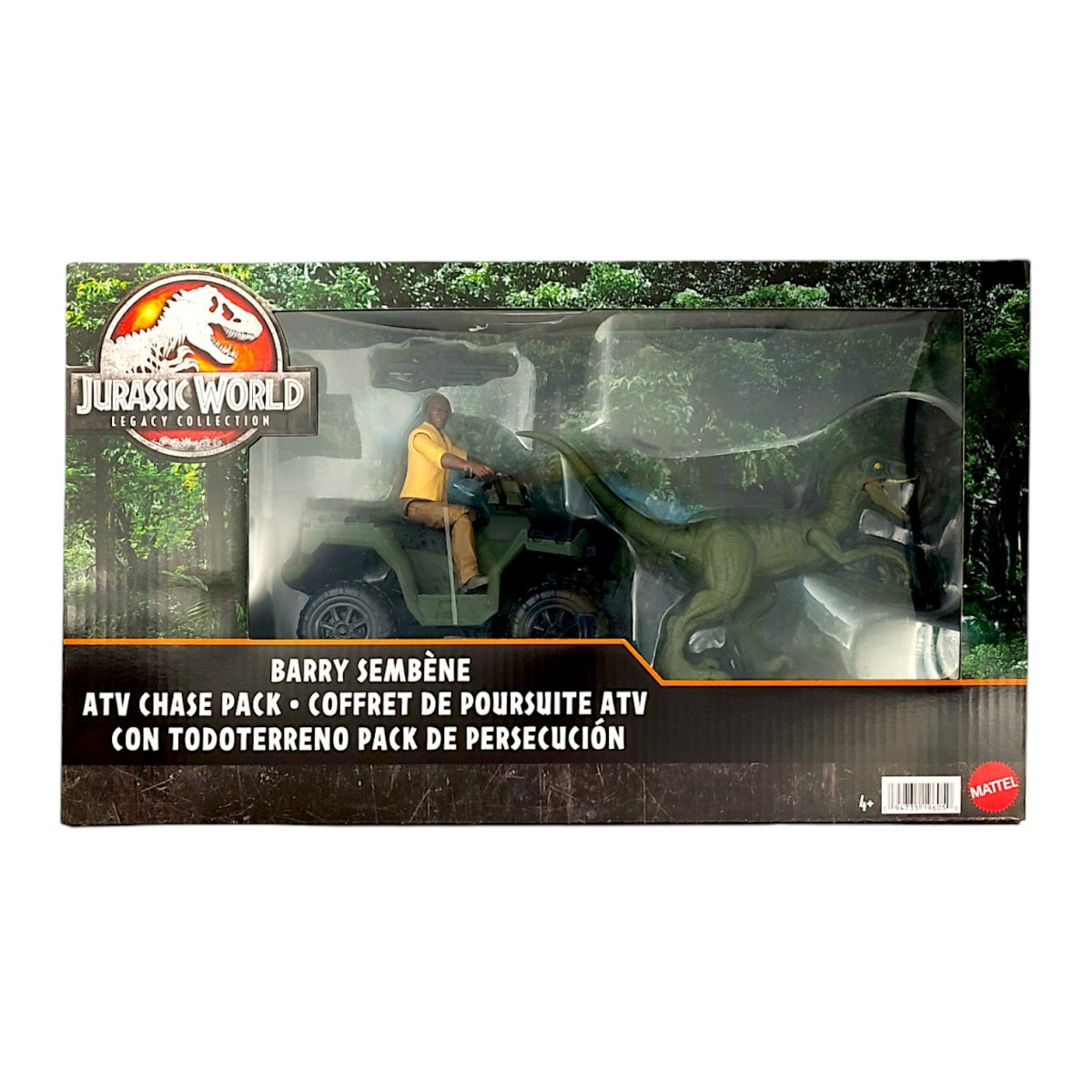 Jurassic World HTP62 Legacy Collection Barry Sembene ATV Chase Action – ABC TOYS