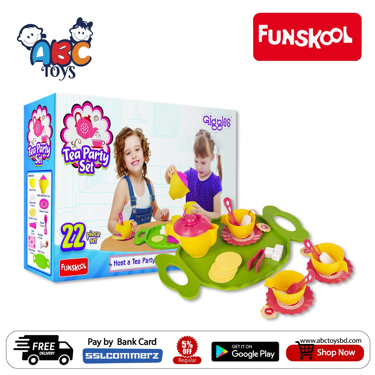 Funskool Tea Party Set – ABC TOYS